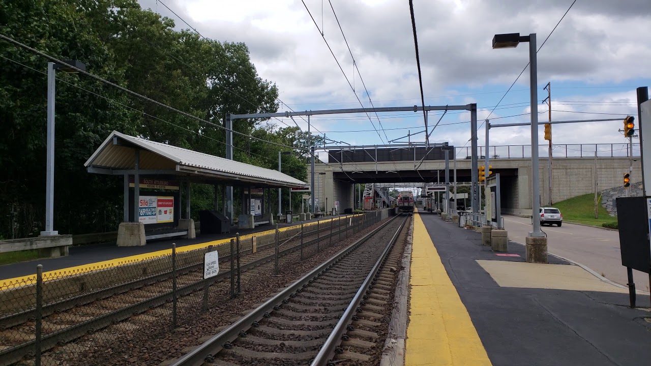 MBTA Readville Extra in South attleboro - YouTube