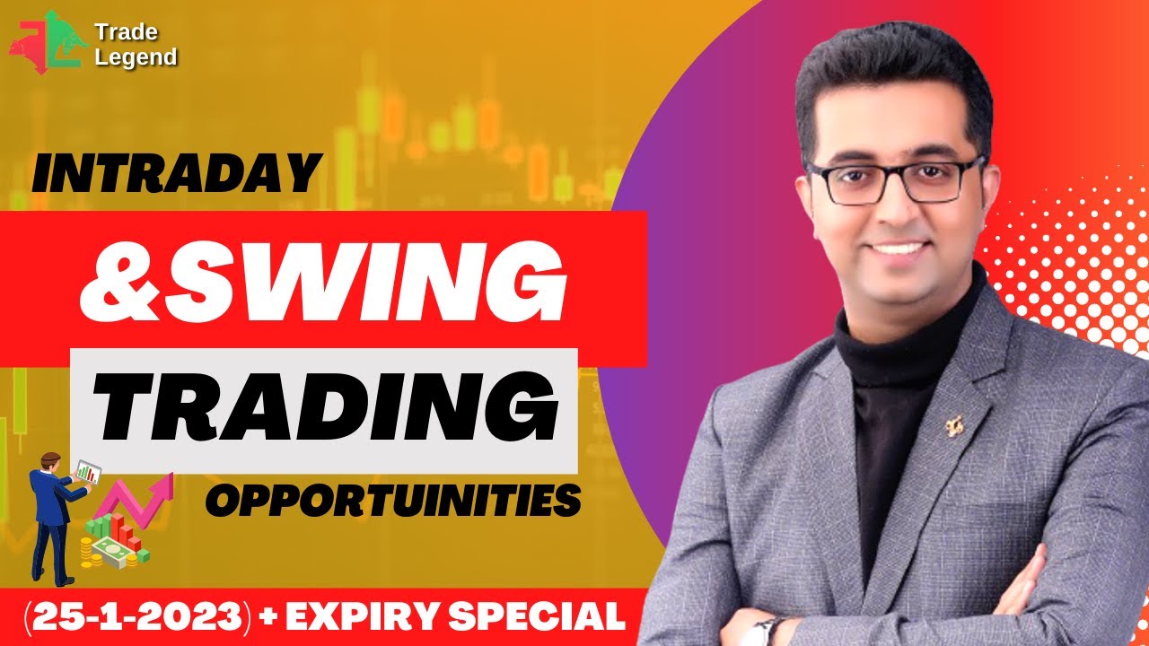 Swing and Intraday Trading Opportunities | 25th Jan 2023 | Episode 132 ...