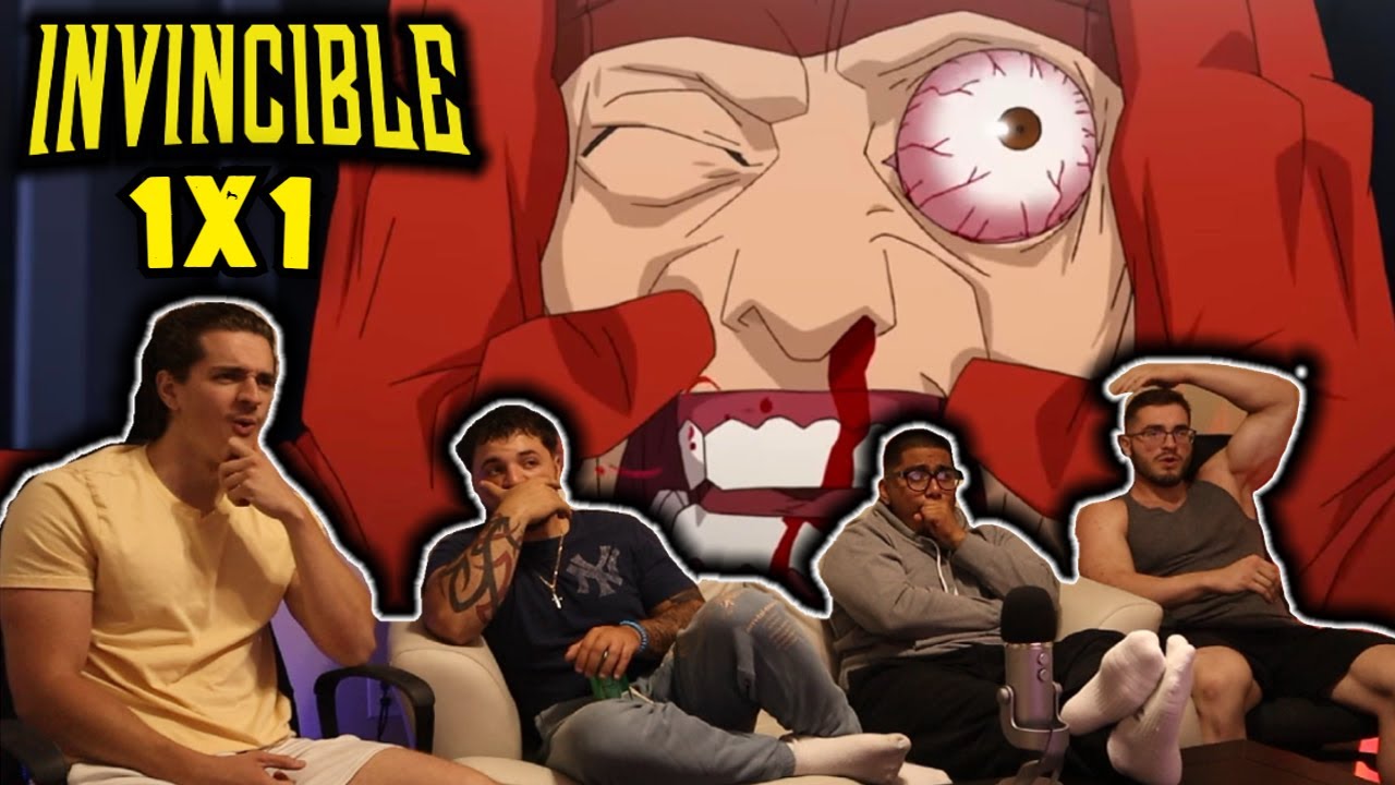 GYM RATS REACT to Invincible 1x1 | It's About Time - YouTube