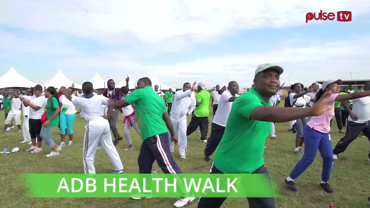 ADB Health Walk With The Ghana Armed Forces | Pulse Events - YouTube