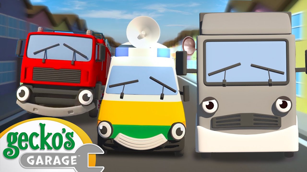 🛻 Gecko's Singing Trucks 🛻 | Gecko's Garage Songs｜Kids Songs｜Trucks for ...
