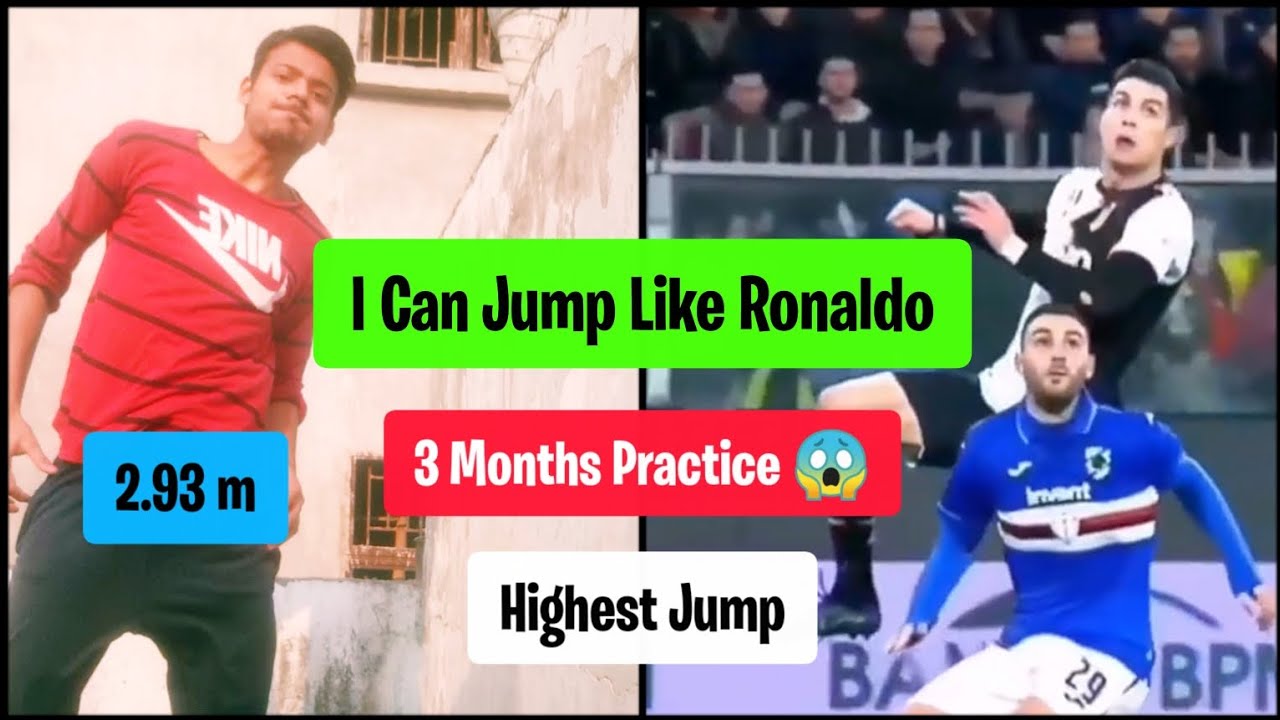 I Can Jump As High As Cristiano Ronaldo - YouTube