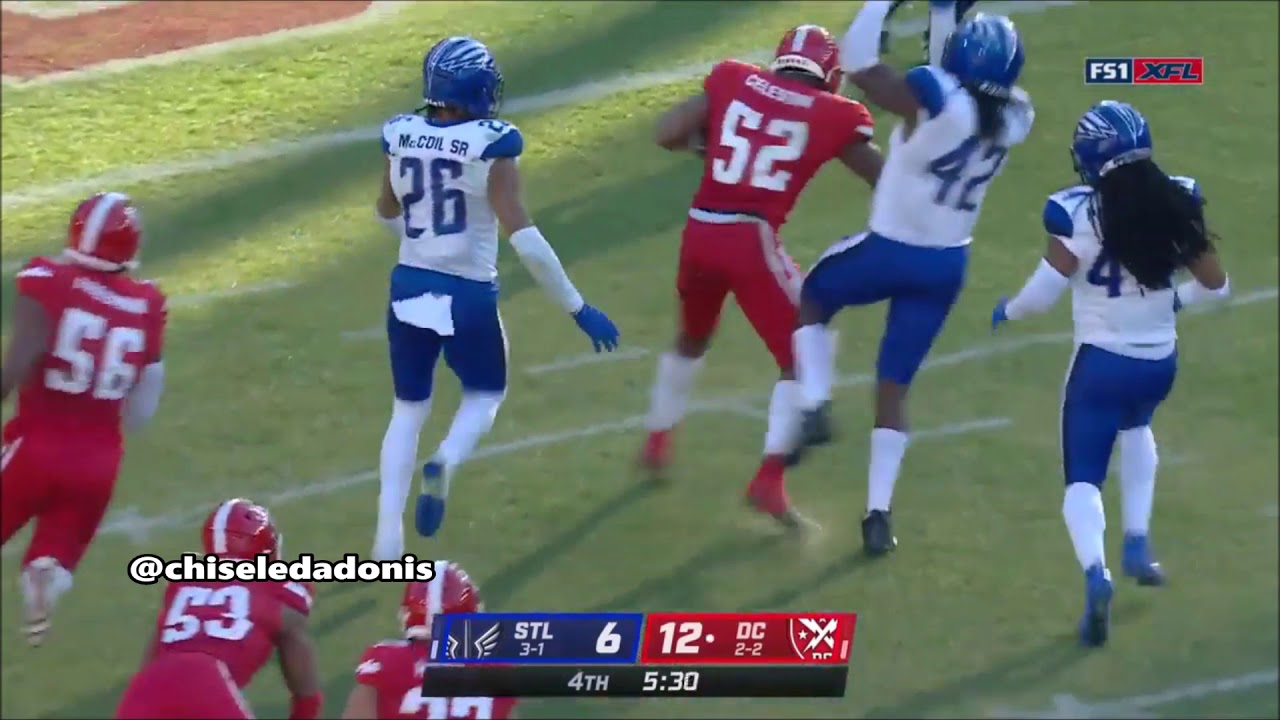 2020 XFL Week 5 Game Highlight Commentary - YouTube
