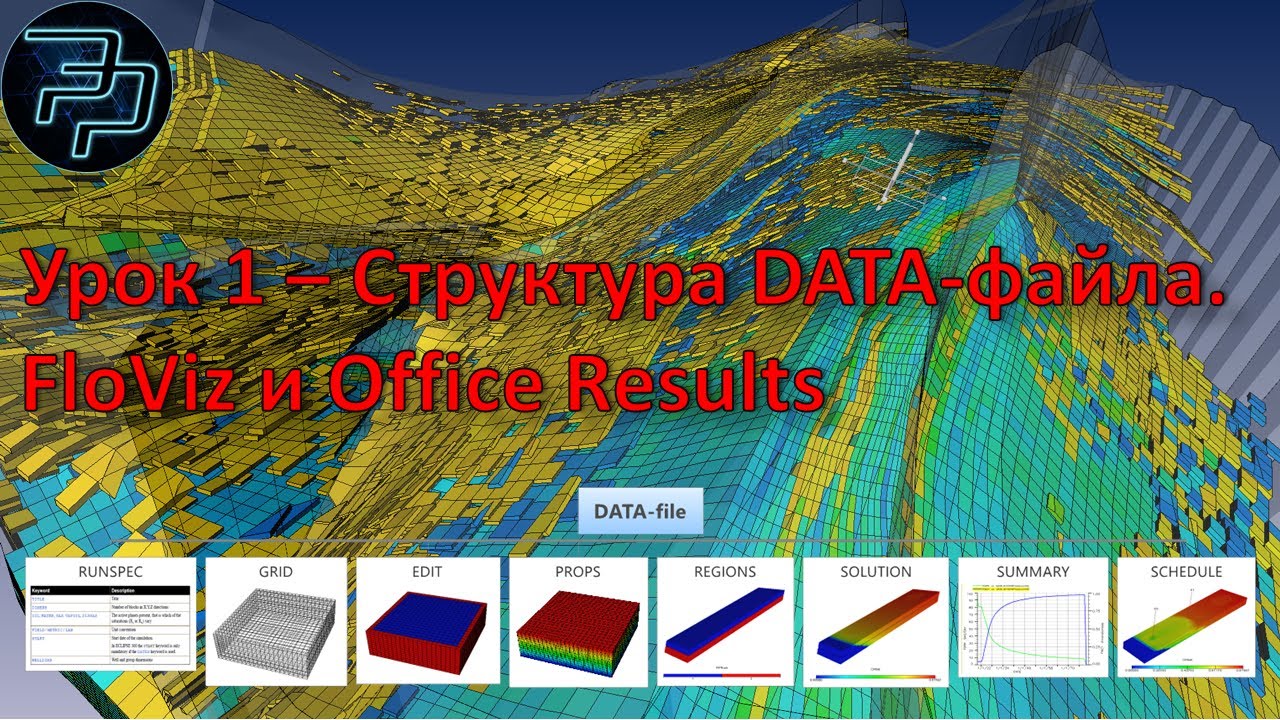 Урок 1 – Структура DATA-файла. Ознакомление с постпроцессорами FloViz и Office Results - YouTube