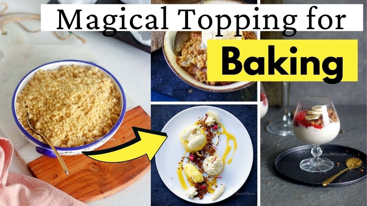 5 mins Magical Topping recipe that every Homebaker needs - Streusel ...