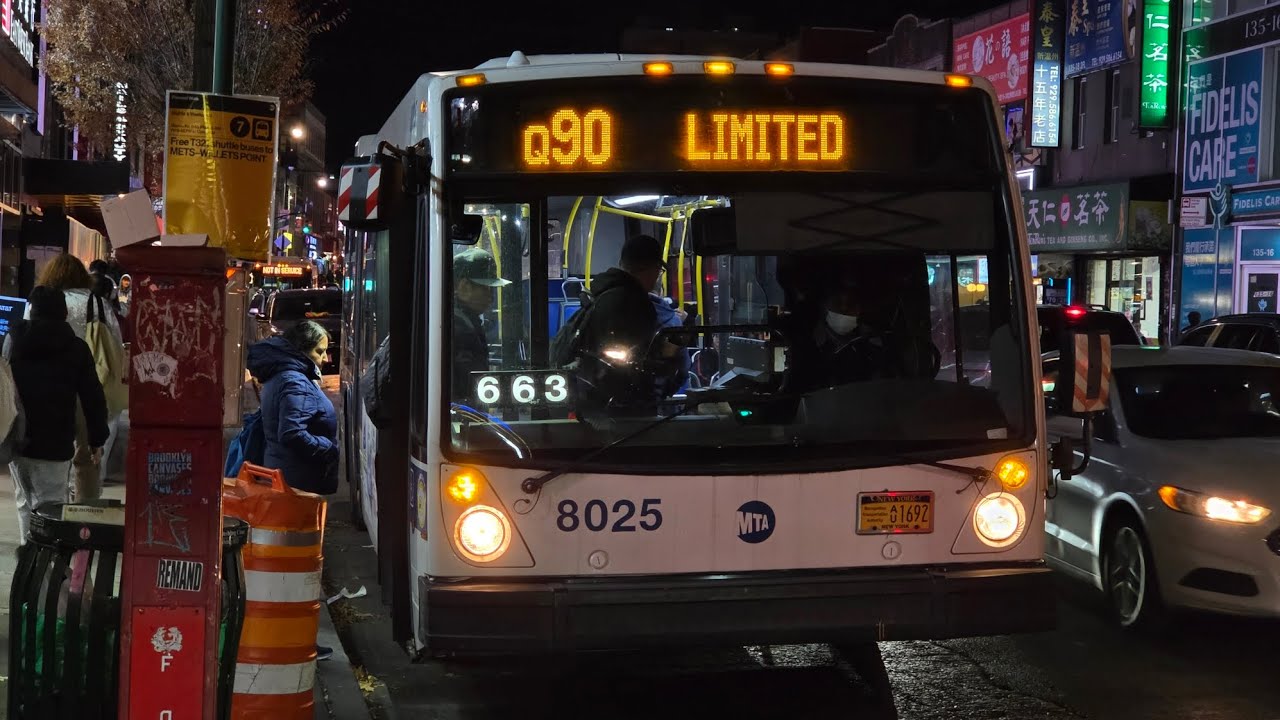 MTA NYCT: 2011-2018 Novabus LFS Action on the Q13, Q31, Q76, Q90 - YouTube