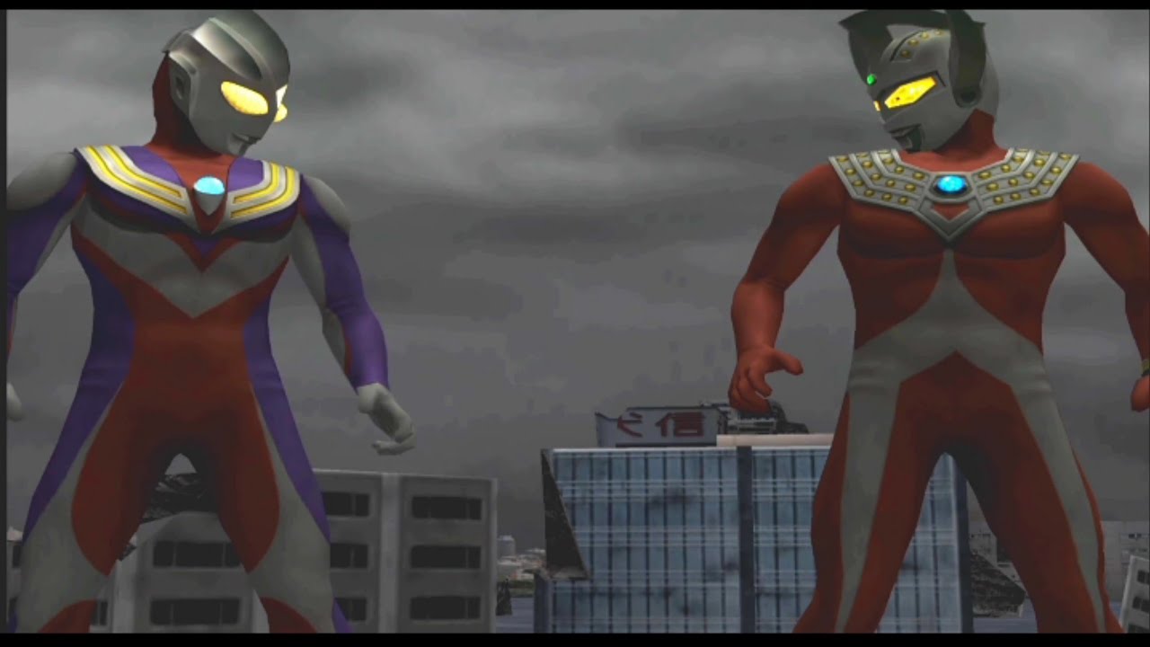Ultraman Tiga Dan Ultraman Taro Melawan Monster Mata Satu Gan Q ||Game ...