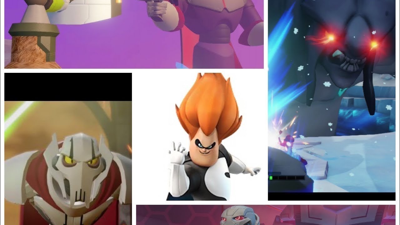 Disney Infinity All Bosses + Cutscenes - YouTube