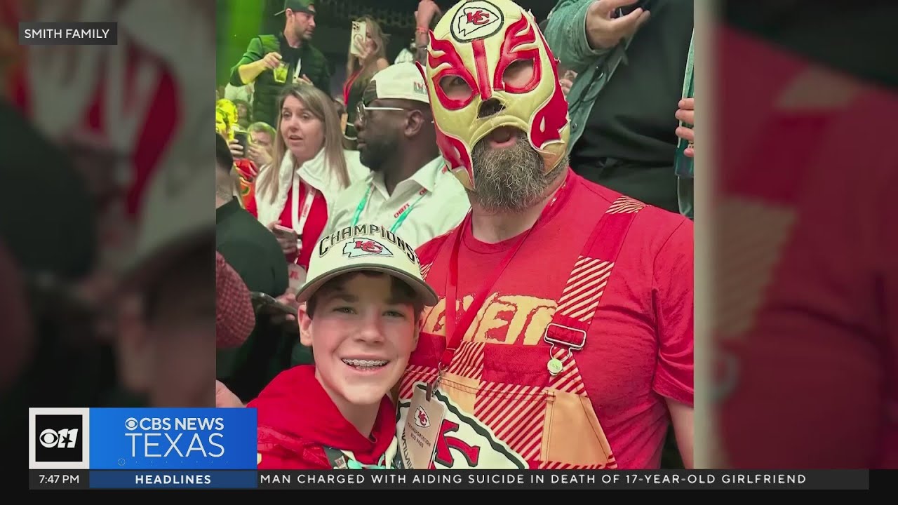 Jason Kelce to send luchador mask back to North Texas teen after going ...
