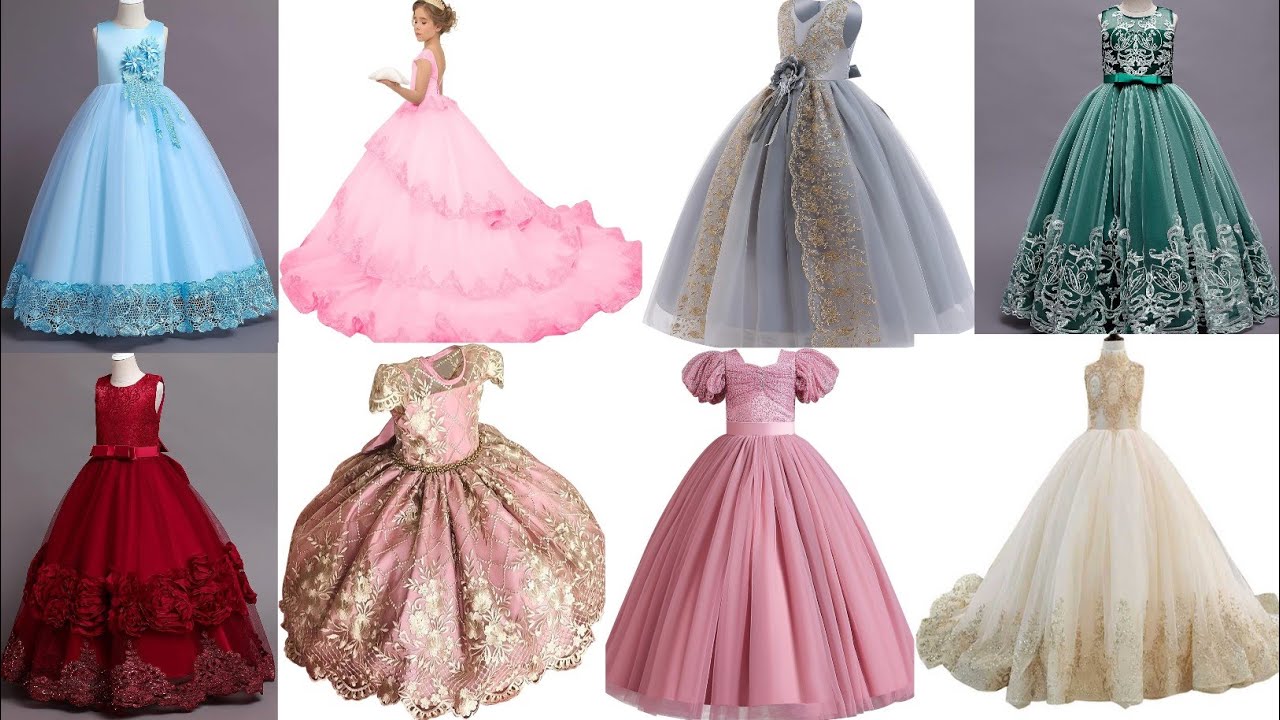 Adorable Kids Wedding Party Dress Ideas | Latest Baby gawan Frock ...