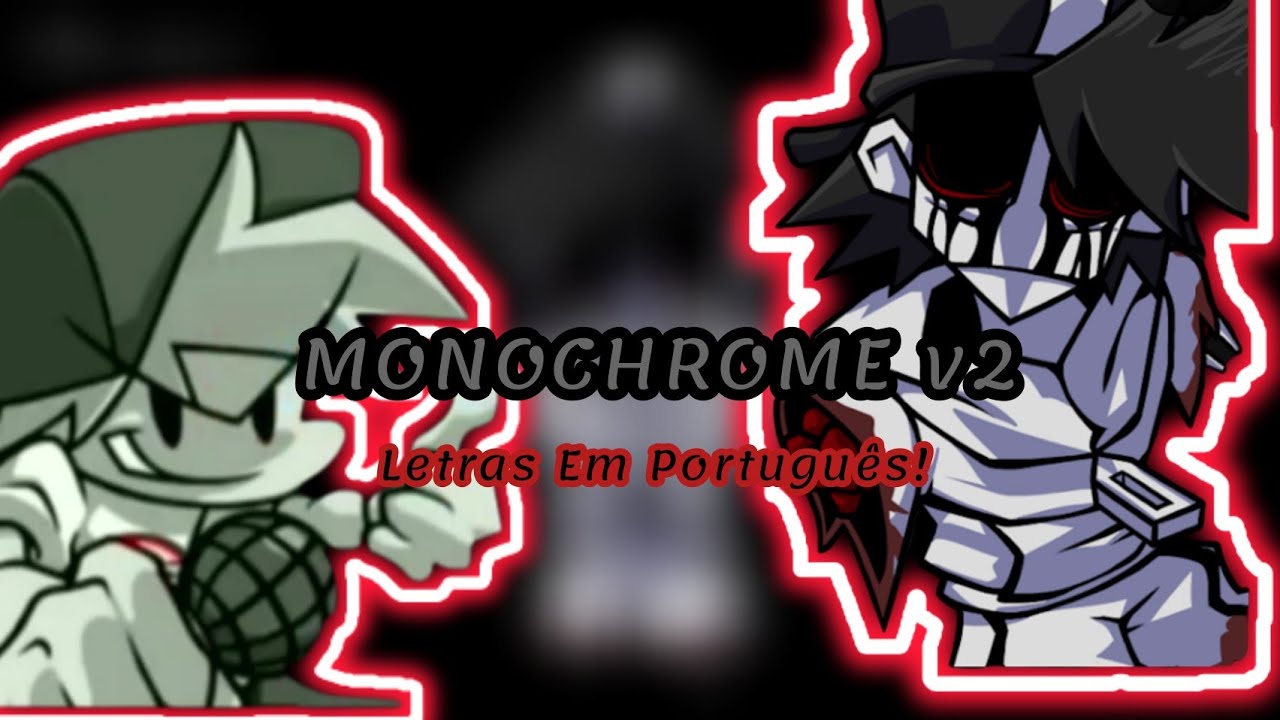 Monochrome V2 Letras Em Português - Friday Night Funkin Hypnos Lullaby ...