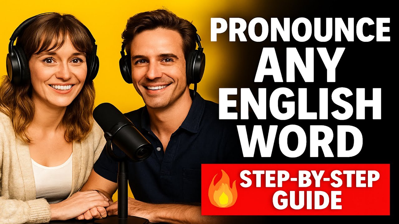Pronounce ANY English Word: Step-by-Step Guide | Slow English Channel ...