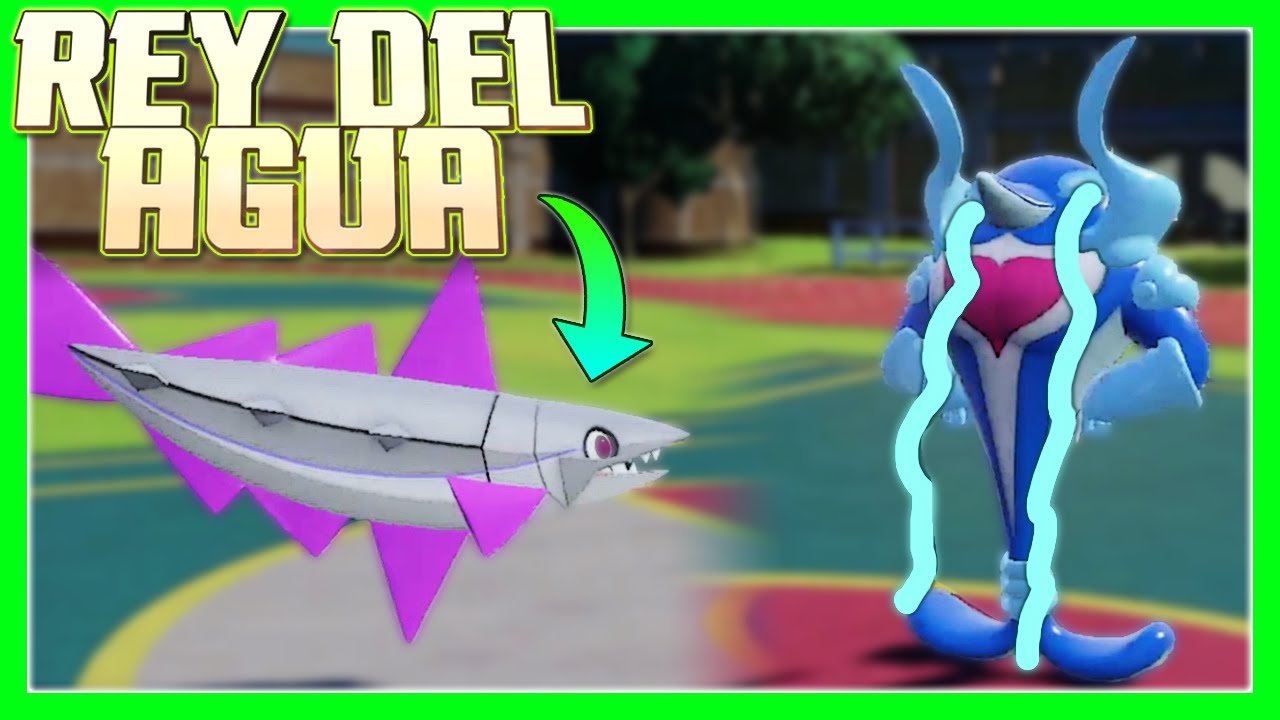 VELUZA QUIERE SER el MEJOR POKÉMON de TIPO AGUA de PALDEA Y ESTE ...