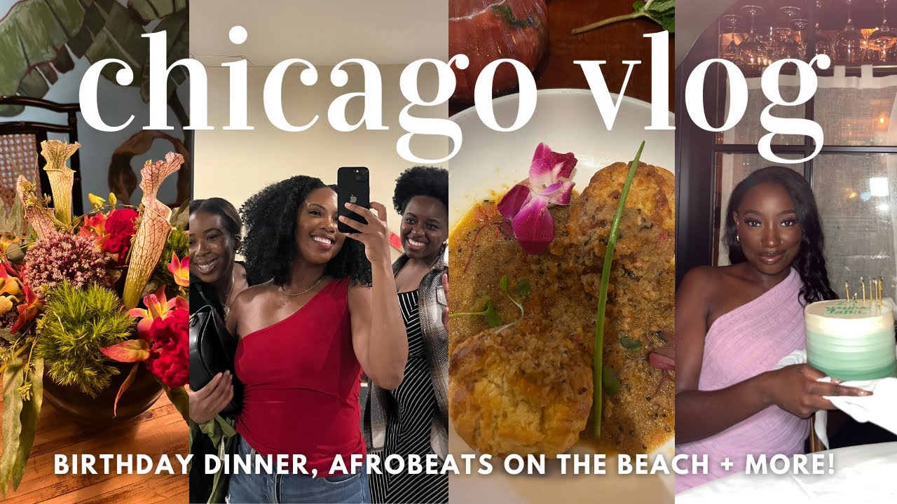 Such A FUN Weekend in Chicago!! | Afrobeat Beach Party, Birthday Dinner ...
