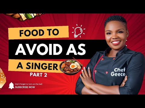 What are the Foods to avoid as a Singer or Vocal Artist? - YouTube