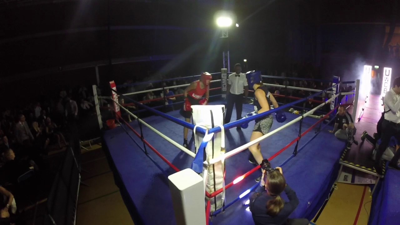 Ultra White Collar Boxing Portsmouth Ring 2 | Mimosa Griffiths VS ...