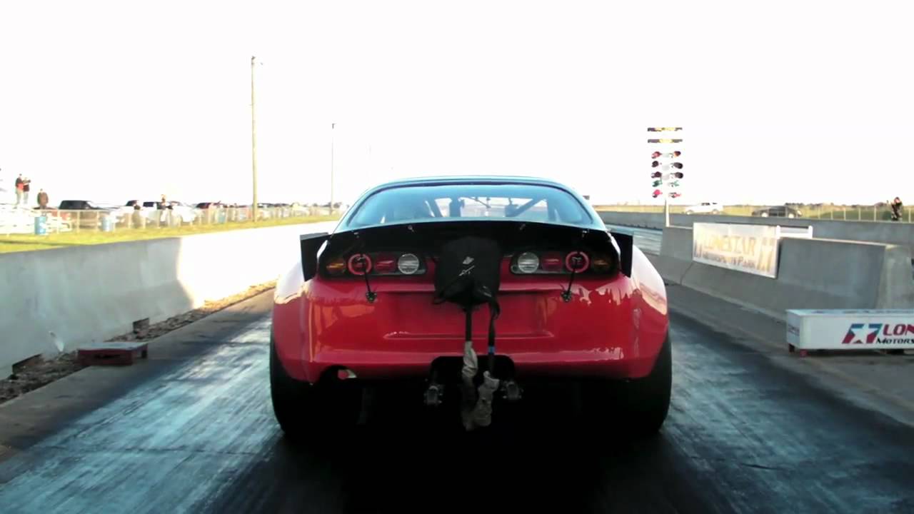 Boost Logic Supra Drag Car Record Run - YouTube