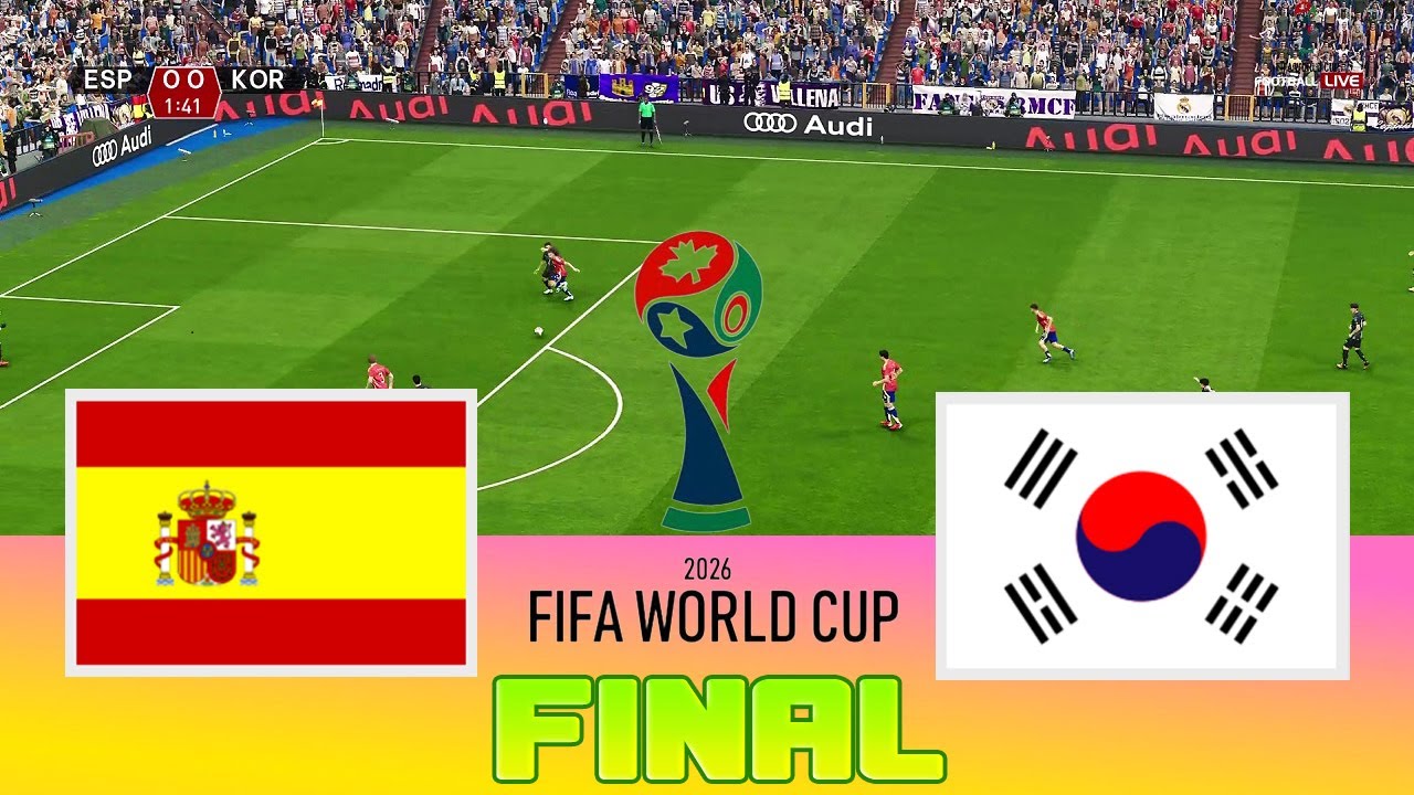 SPAIN vs SOUTH KOREA - Final FIFA World Cup 2024 | Full Match All Goals ...