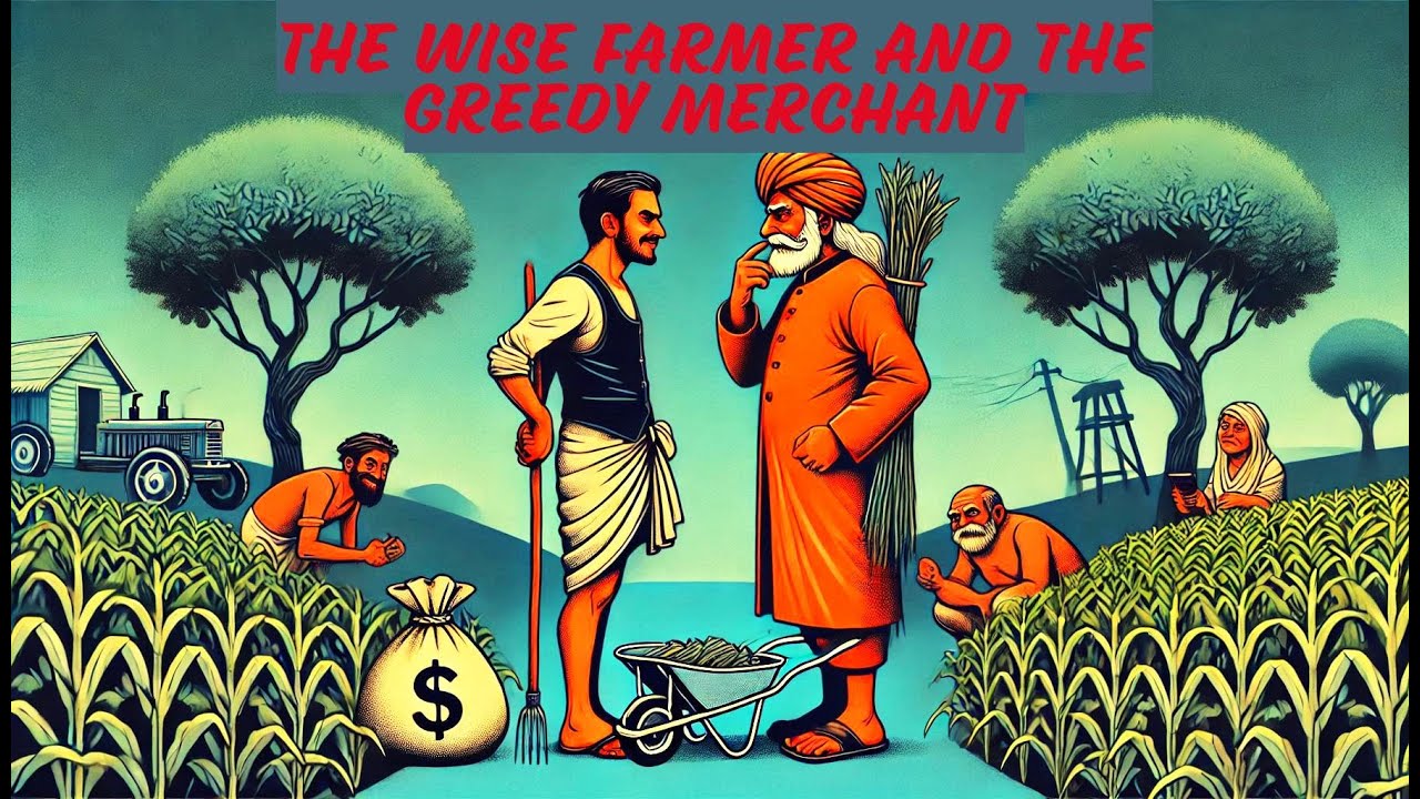 The Wise Farmer and the Greedy Merchant ⭐ English Short Story - YouTube