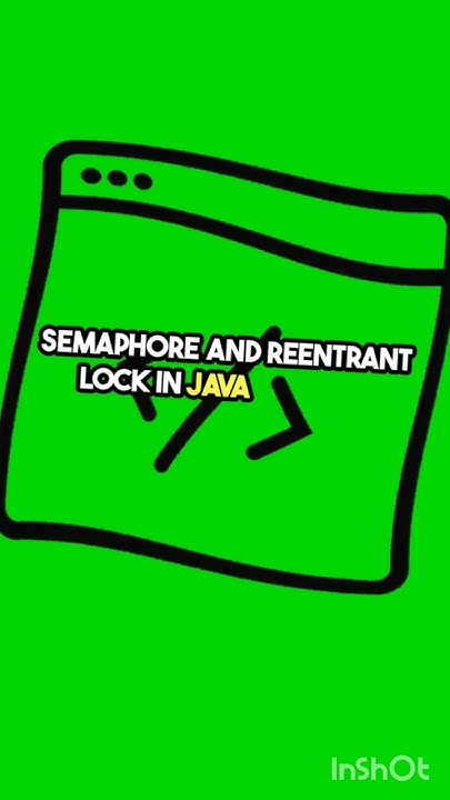 Semaphore & Reentrant Lock in #java #programming #trending #shorts #threads #beginners # ...
