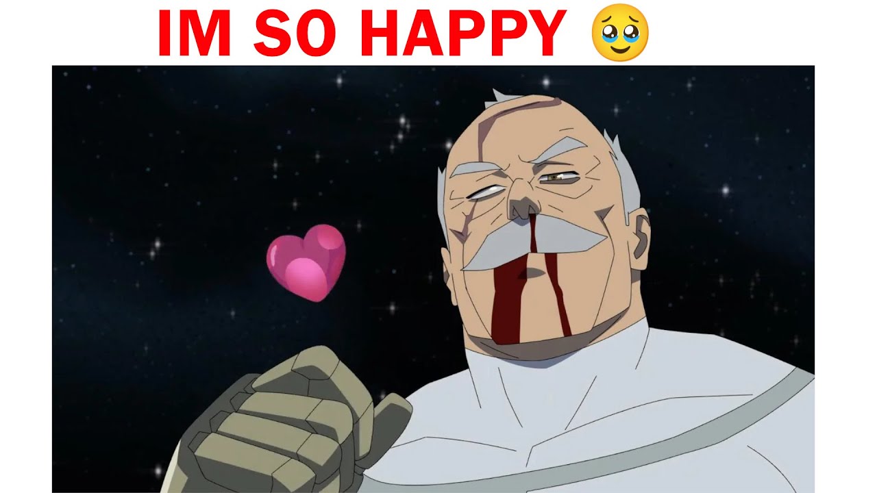 Conquest true speech 'IM SO HAPPY' 🥹 from Invincible - YouTube