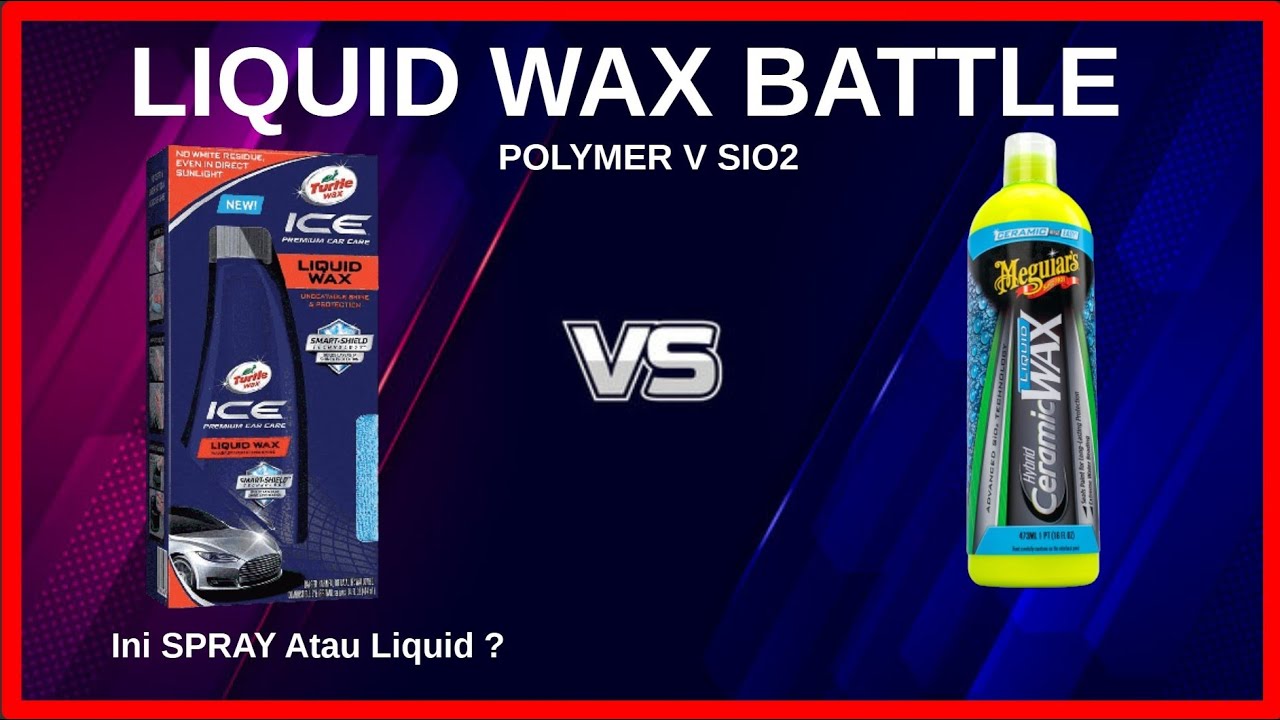 Polymer V SI02 : Turtlewax Liquid Ice V Meguiars Hybrid Liquid Ceramic ...