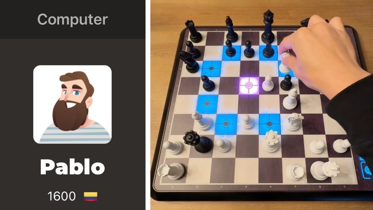 Pablo 1600 Bot and ChessUp - YouTube