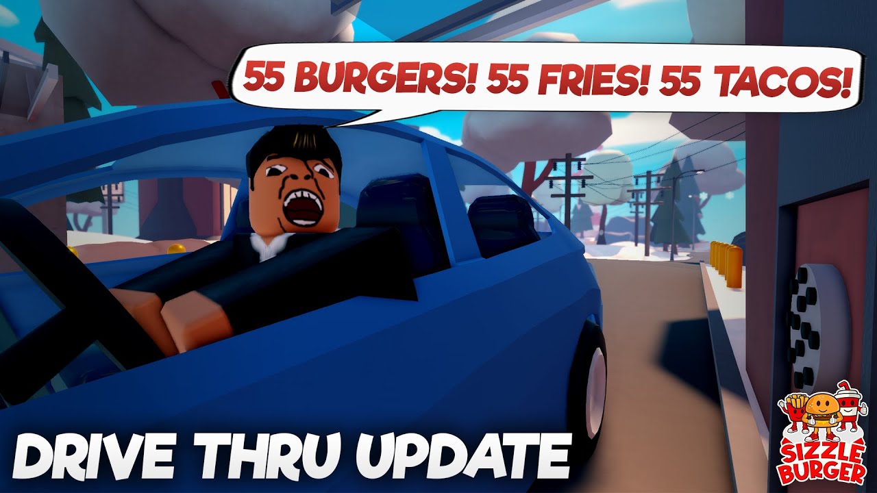 SizzleBurger Drive Thru Update Trailer - YouTube