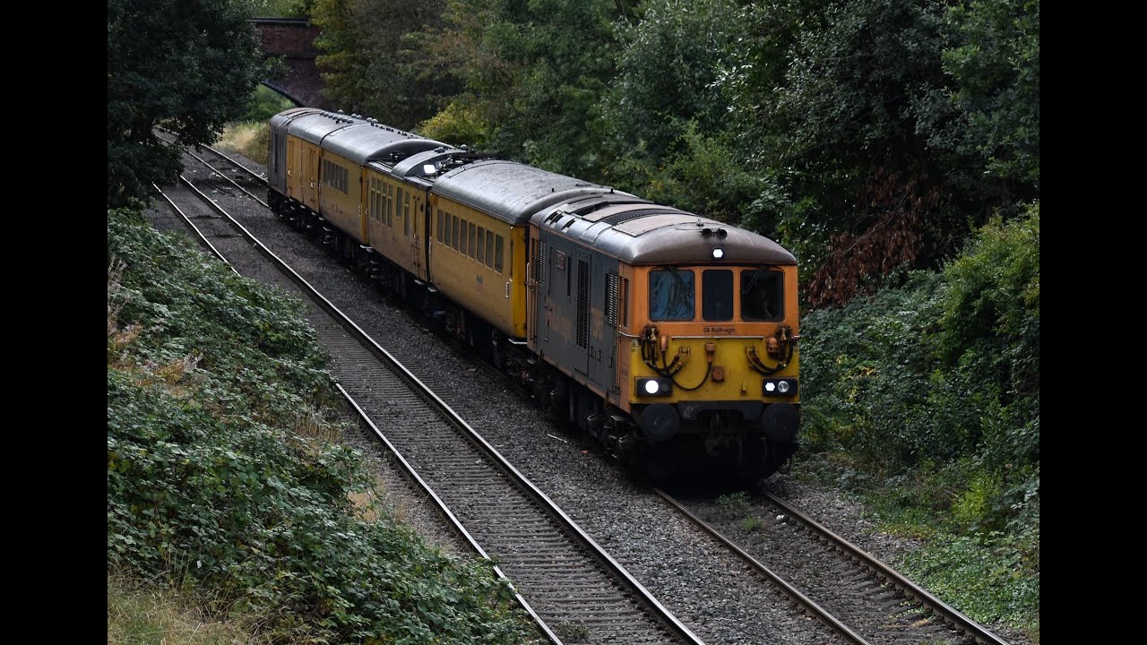 GBRf Class 73 No's. 73965 TnT 73961 on 1Z41 Derby RTC - Chinley South ...