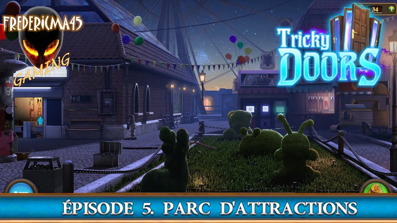TRICKY DOORS Episode 5 Parc d'Attractions - Full Walkthrough [FR] (Free ...