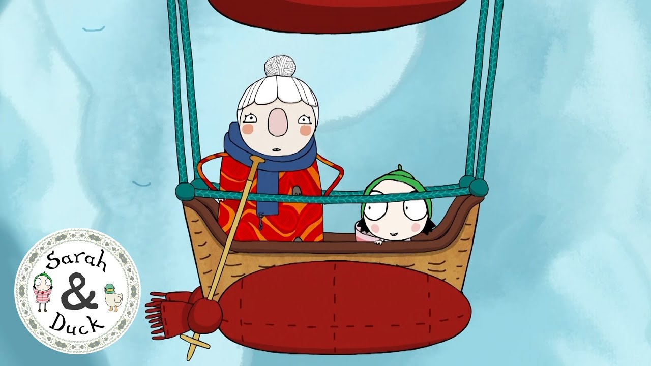 Balloon Race🎈 | Sarah & Duck | Quacky Flappy Clips - YouTube