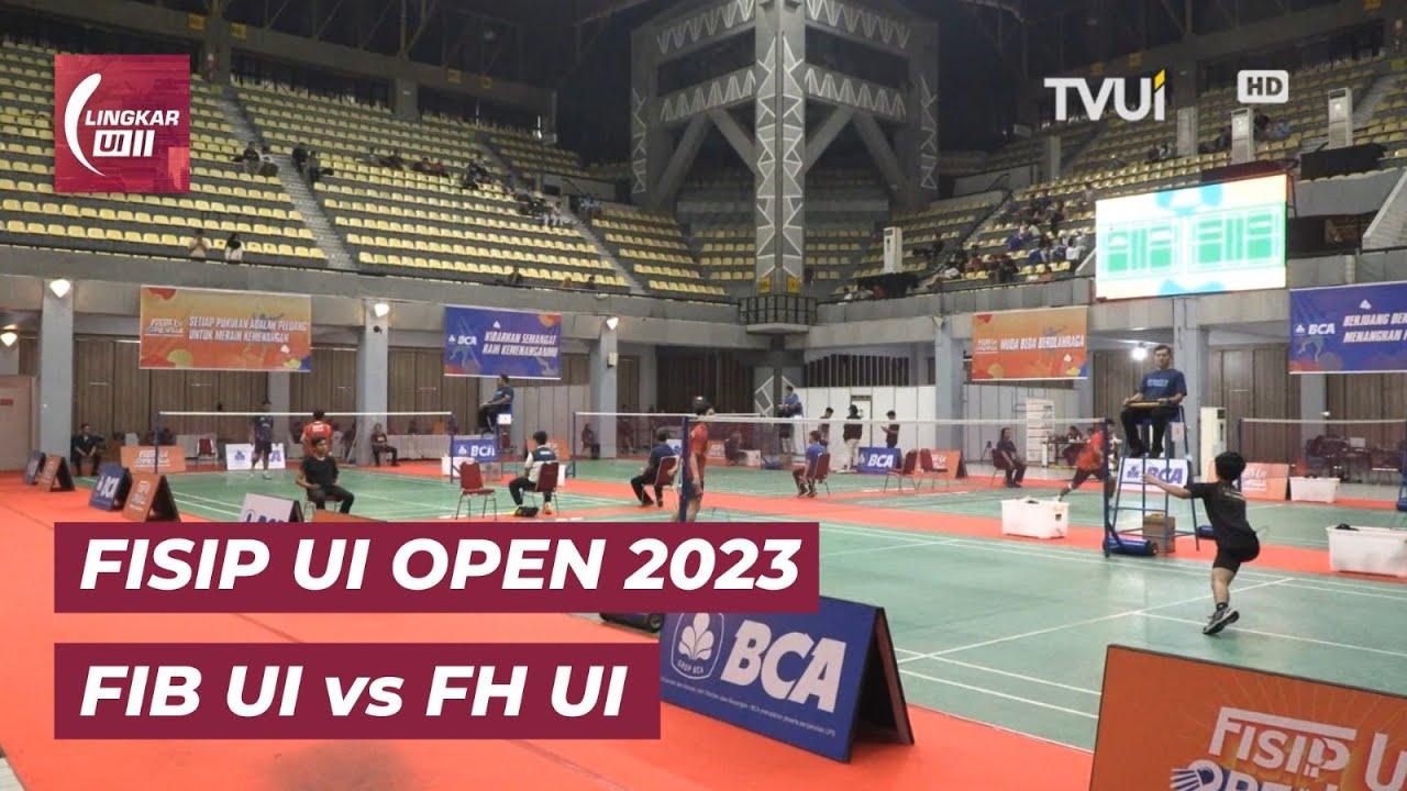 FISIP UI Open 2023 FIB UI vs FH UI - YouTube