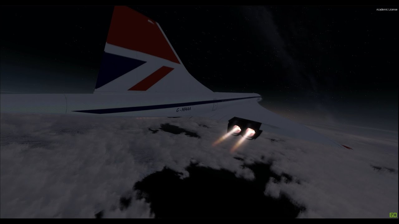 [VATSIM] FSLabs Concorde X from London to New York - YouTube