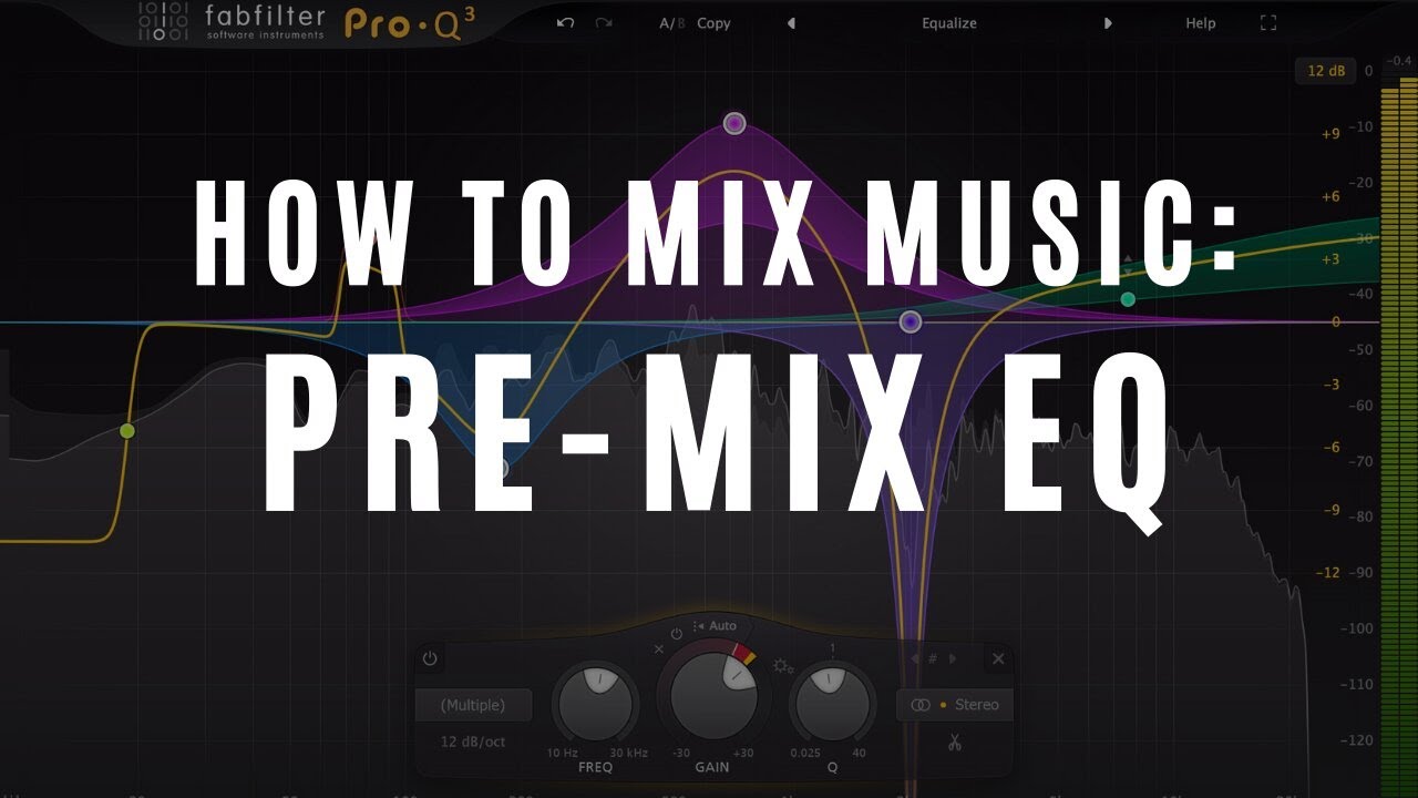Quick Tip Some Basic Equalization Tips EQ Cheatsheet The Only EQ