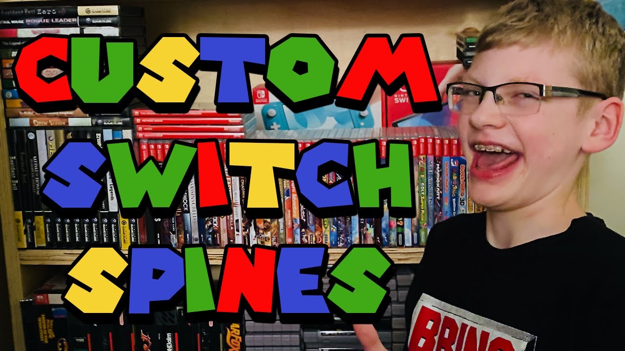 Custom Switch Spines - YouTube