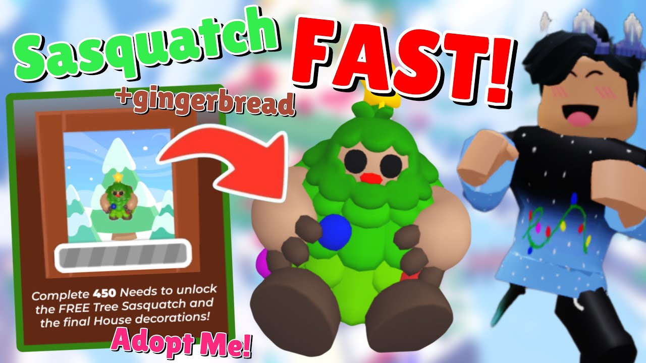 *FASTEST WAY* TO GET TREE SASQUATCH IN ADOPT ME! (ROBLOX) - YouTube