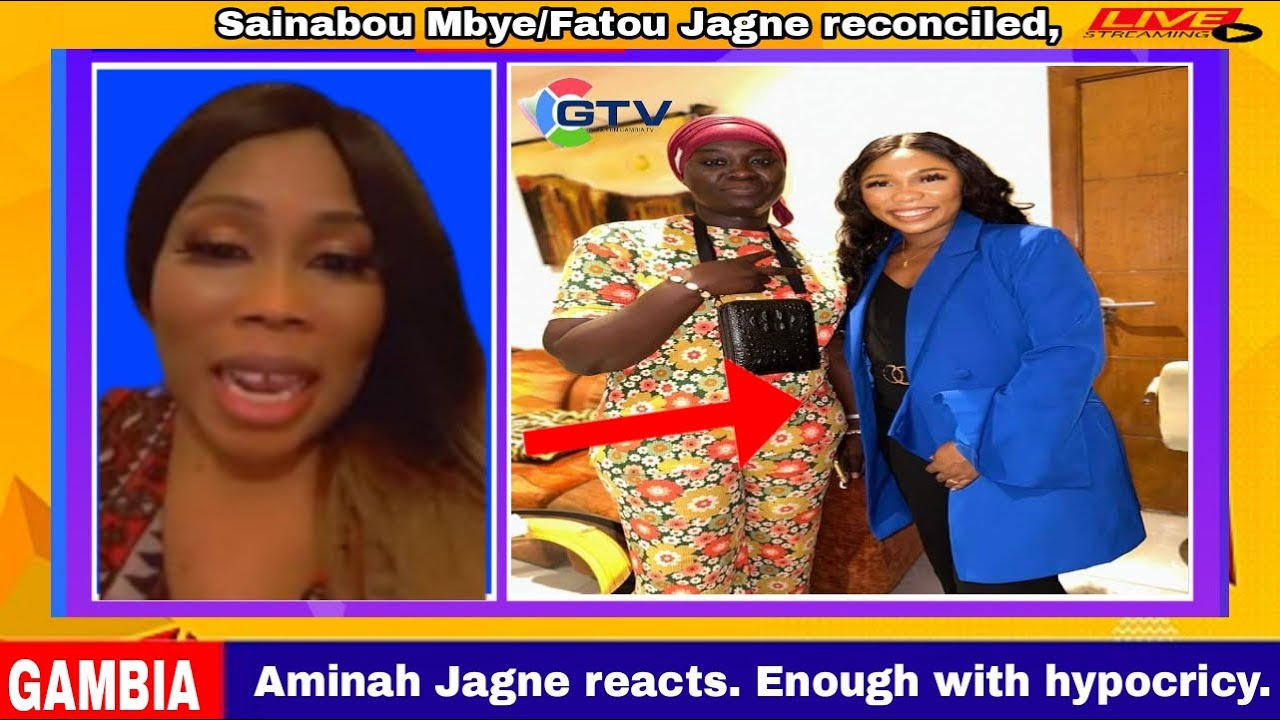 Sainabou Mbye reconciled with Fatou Jagn, Aminah Jagn reacts, Enough ...