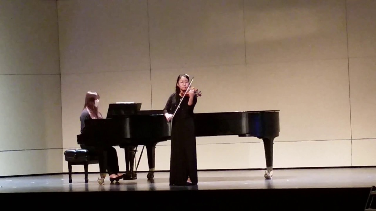 Emily Jung (정민서 바이올린)_Chaconne by Vitali_Violin_Dec. 2017 (13 yrs old ...