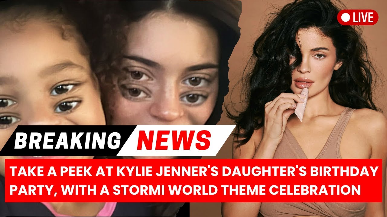 Take a peek at Kylie Jenner's daughter's birthday party, with a Stormi ...