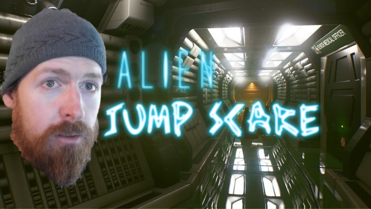 JUMP SCARE | Lets Play Alien Isolation Blind - YouTube