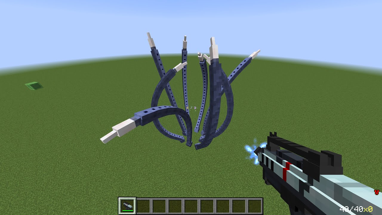 SCP FOUNDATION MOD vs TECH GUNS in Minecraft - YouTube