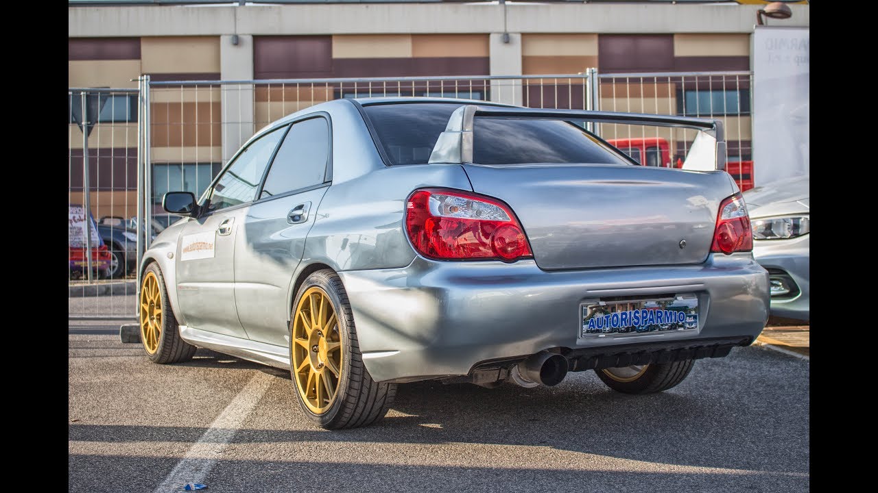 350 HP Subaru Impreza STI Sound - YouTube