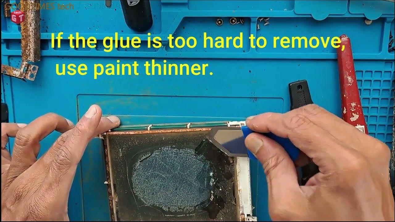 How to replace front and rear polarizer film | LCD LED Curved TV - YouTube