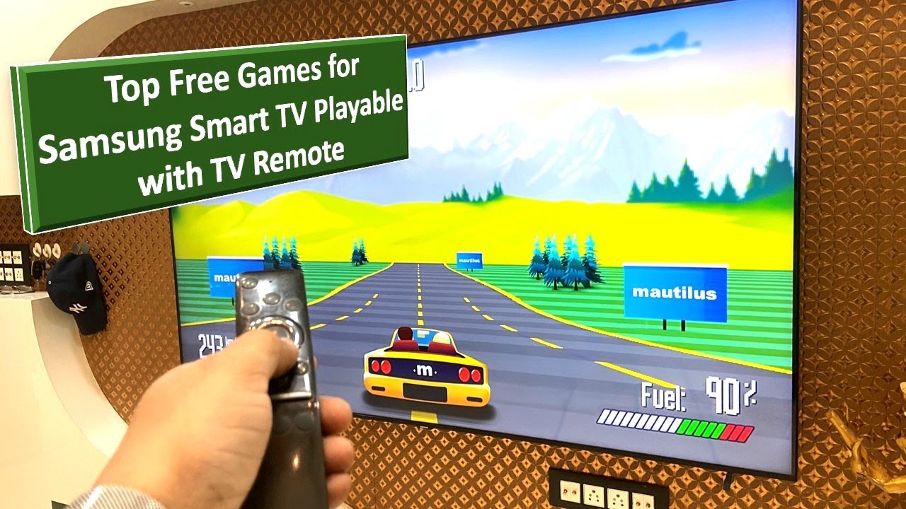 Top Free Games for Samsung Smart TV Playable with TV Remote - YouTube