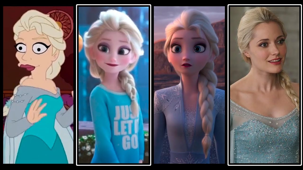Evolution of Elsa (Frozen) - YouTube