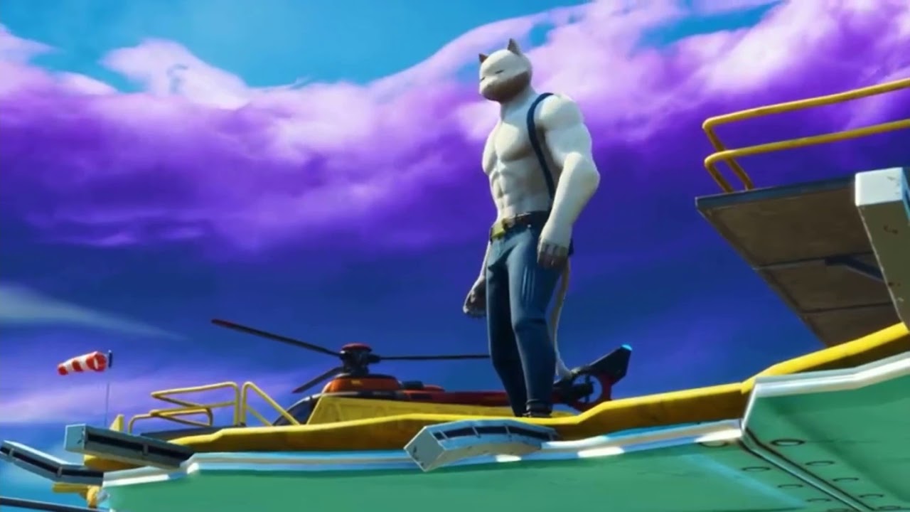 Not my clip but “Ghost Meowscles” - YouTube