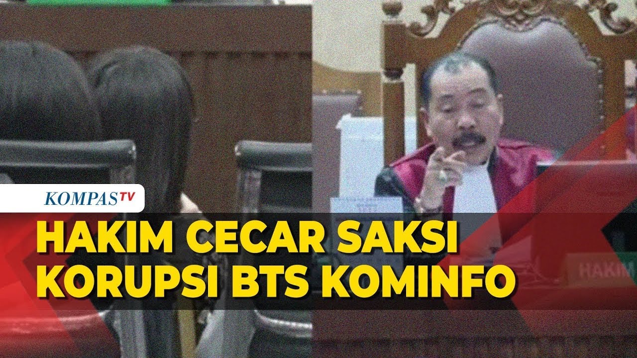 Keras Hakim Cecar Saksi Di Sidang Lanjutan Kasus Korupsi Bts Kominfo