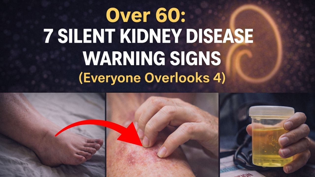 Over 60 :7 Silent kidney disease warning signs. (every one overlooks #4 ...