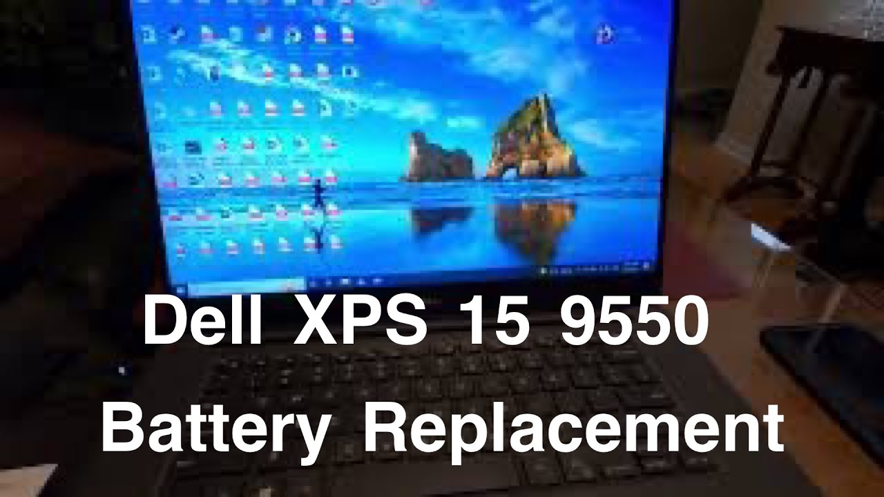 Dell XPS 15 9550 Battery Replacement - YouTube