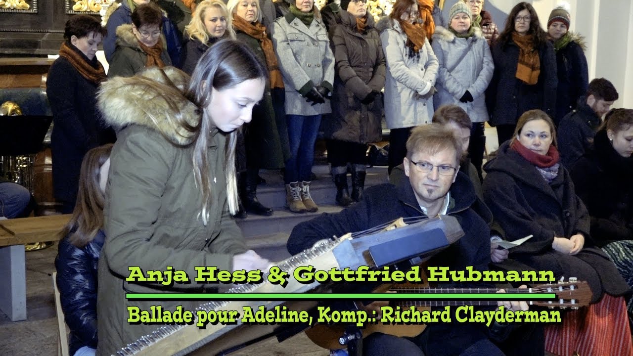 Anja Hess & Gottfried Hubmann "Ballade pour Adeline" - YouTube